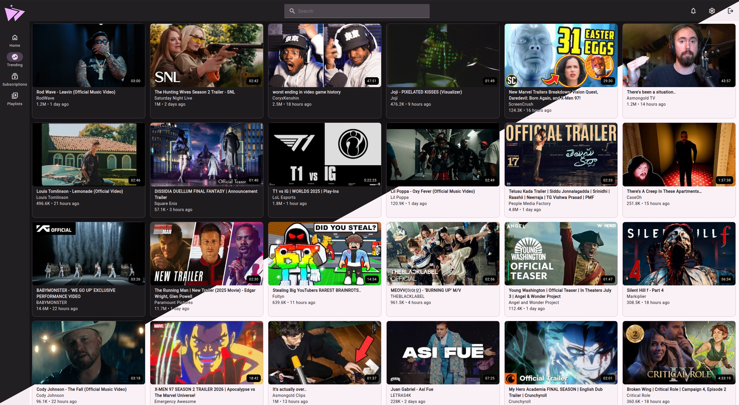 Materialious - Modern material design for Invidious